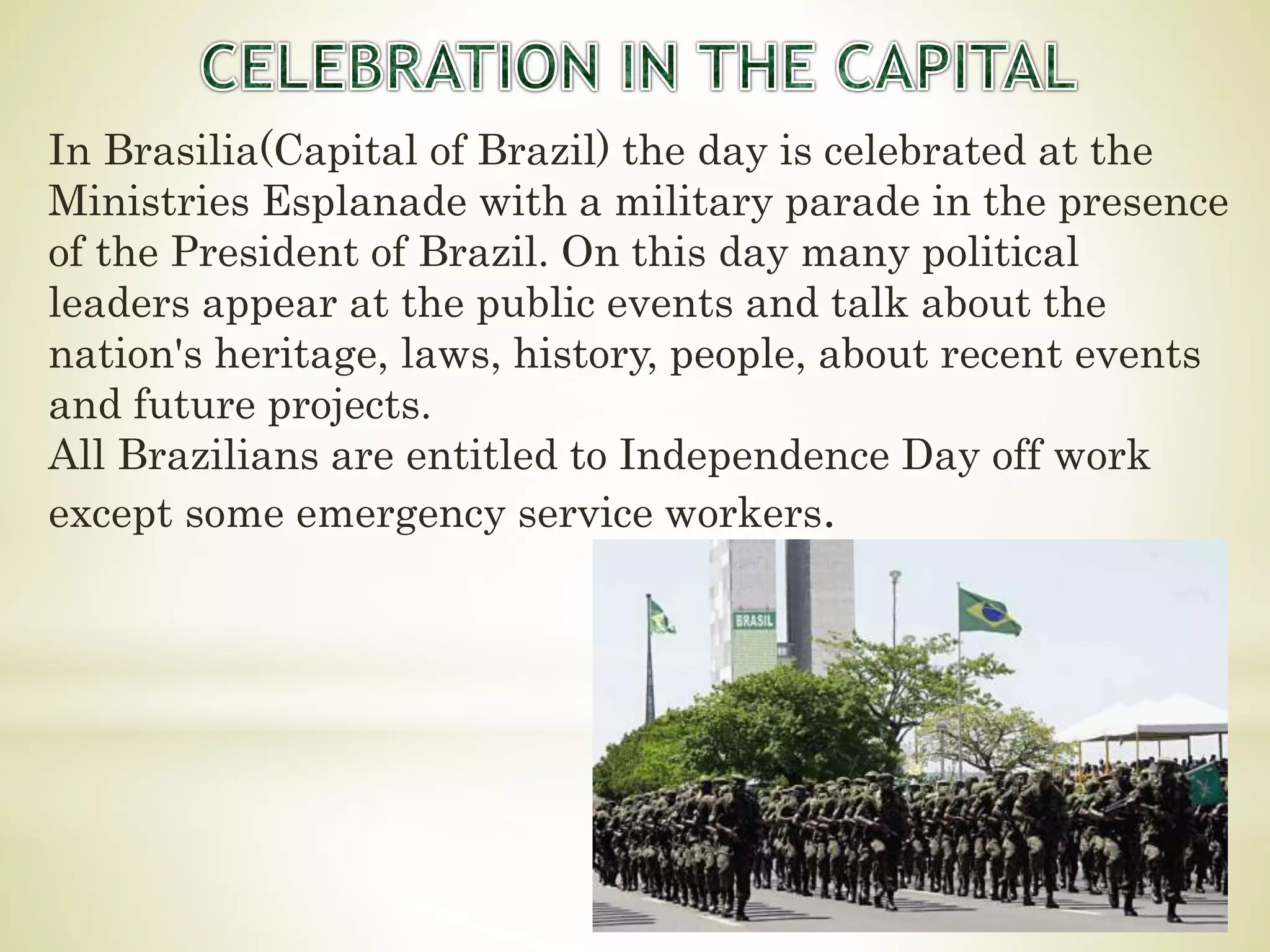 Independence in brazil | PPTX