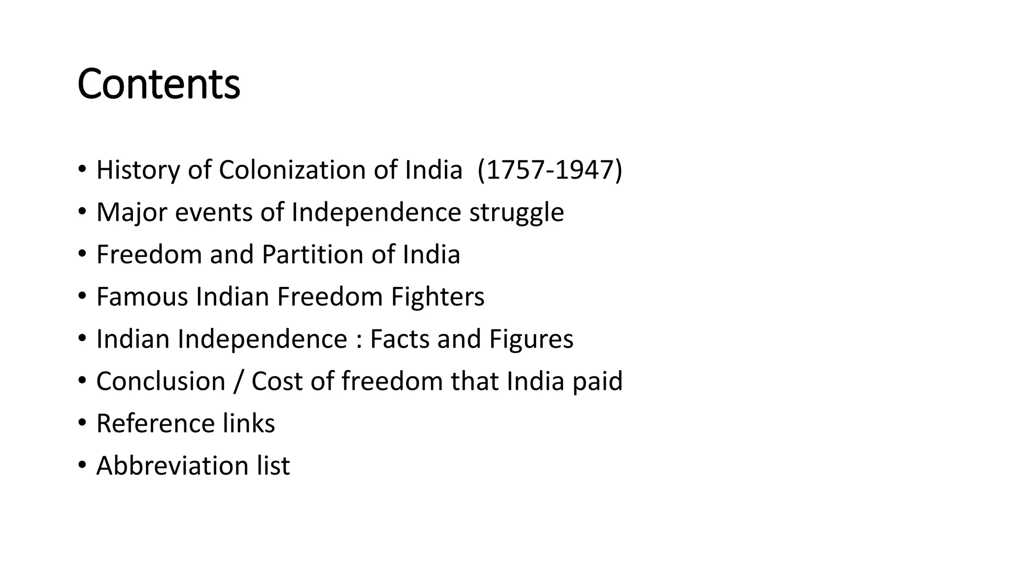 Independence of india | PPTX