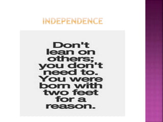 Independence values assembly 2018 | PPTX