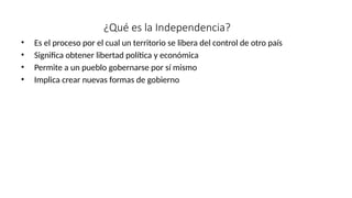 Independencia-de-América--Un-Estudio-Comparativo-entre-América ...