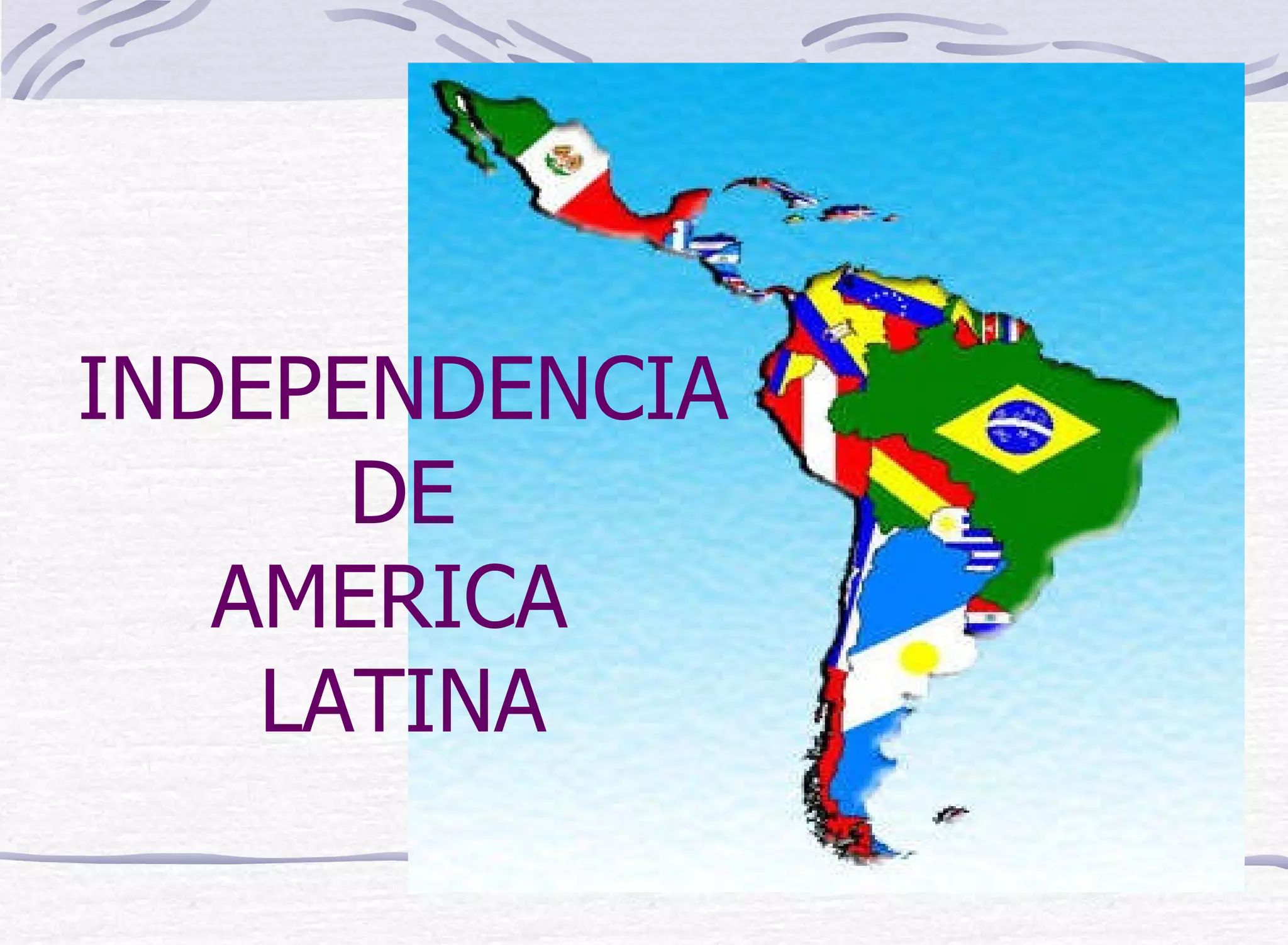 Independencia De America Latina 1slide | PPT