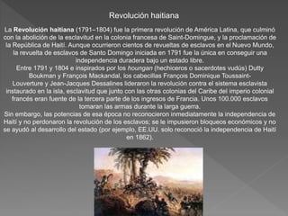 Independencia de haití | PPTX