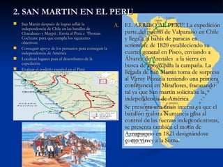 Independencia del peru inmac | PPT