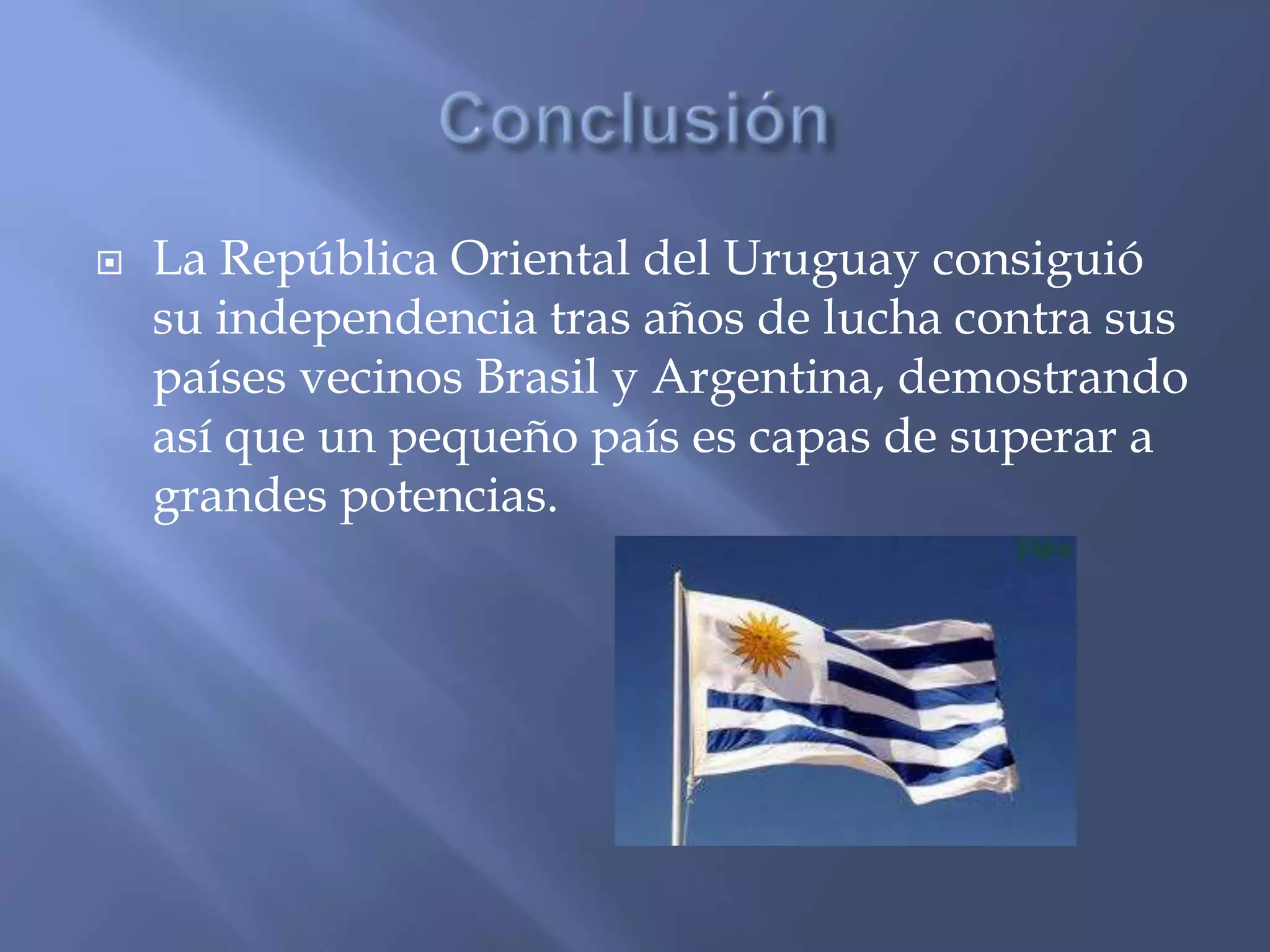 Independencia de uruguay | PPTX