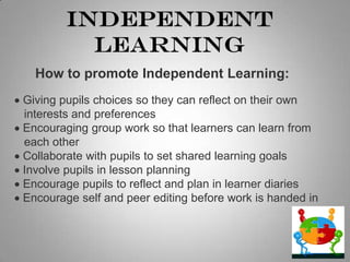 Independent Learning | PPTX