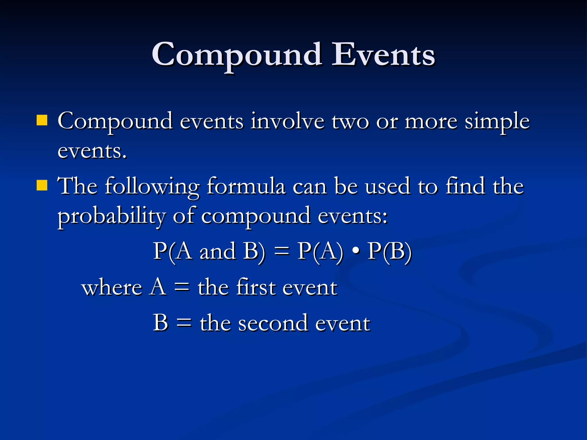 Independent and Dependent Events | PPT
