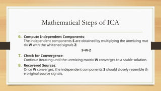 Independent Component Analysis ICA.pptx