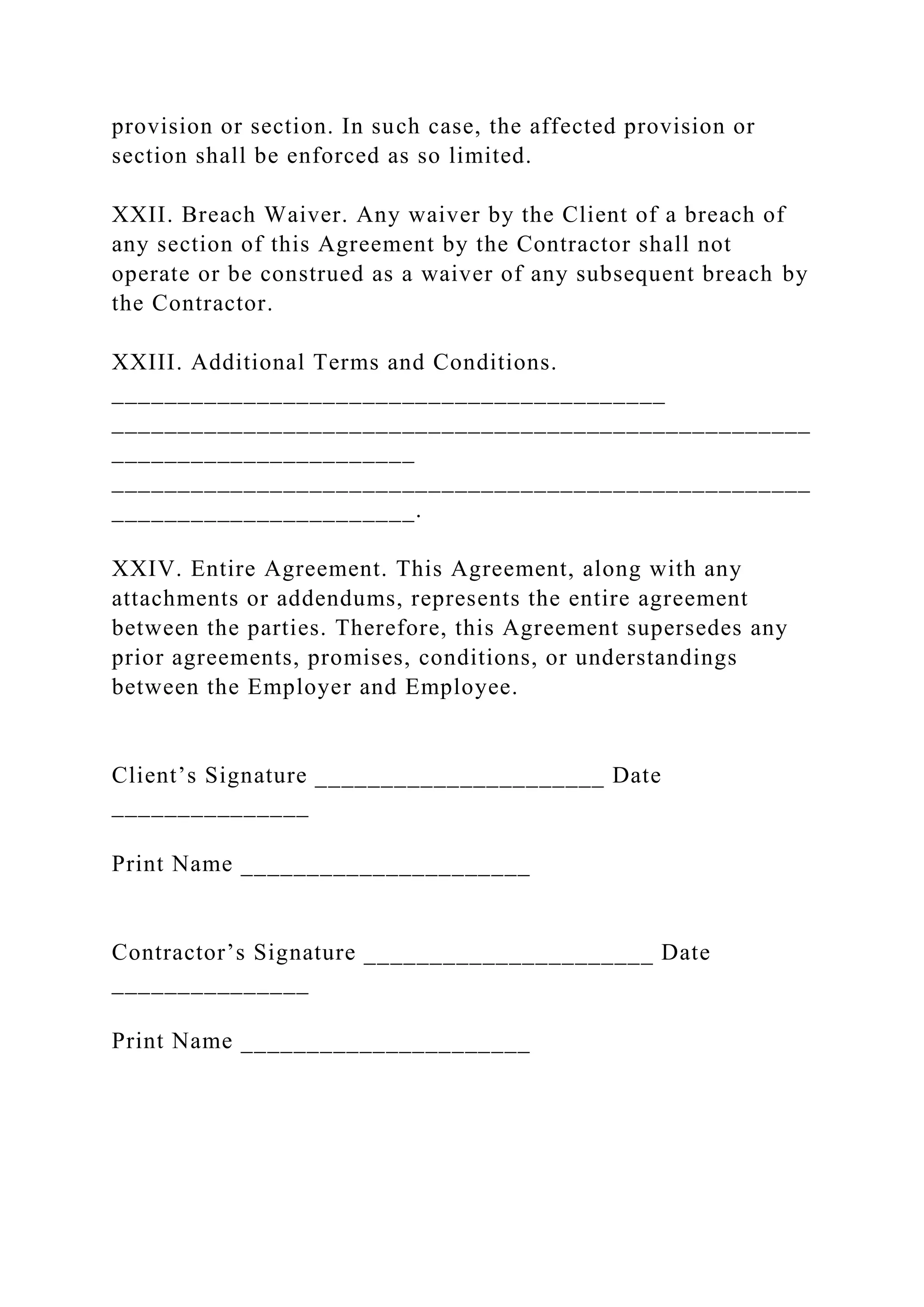 INDEPENDENT CONTRACTORWORKSHEET & AGREEMENTSPart I. Worksheet.docx