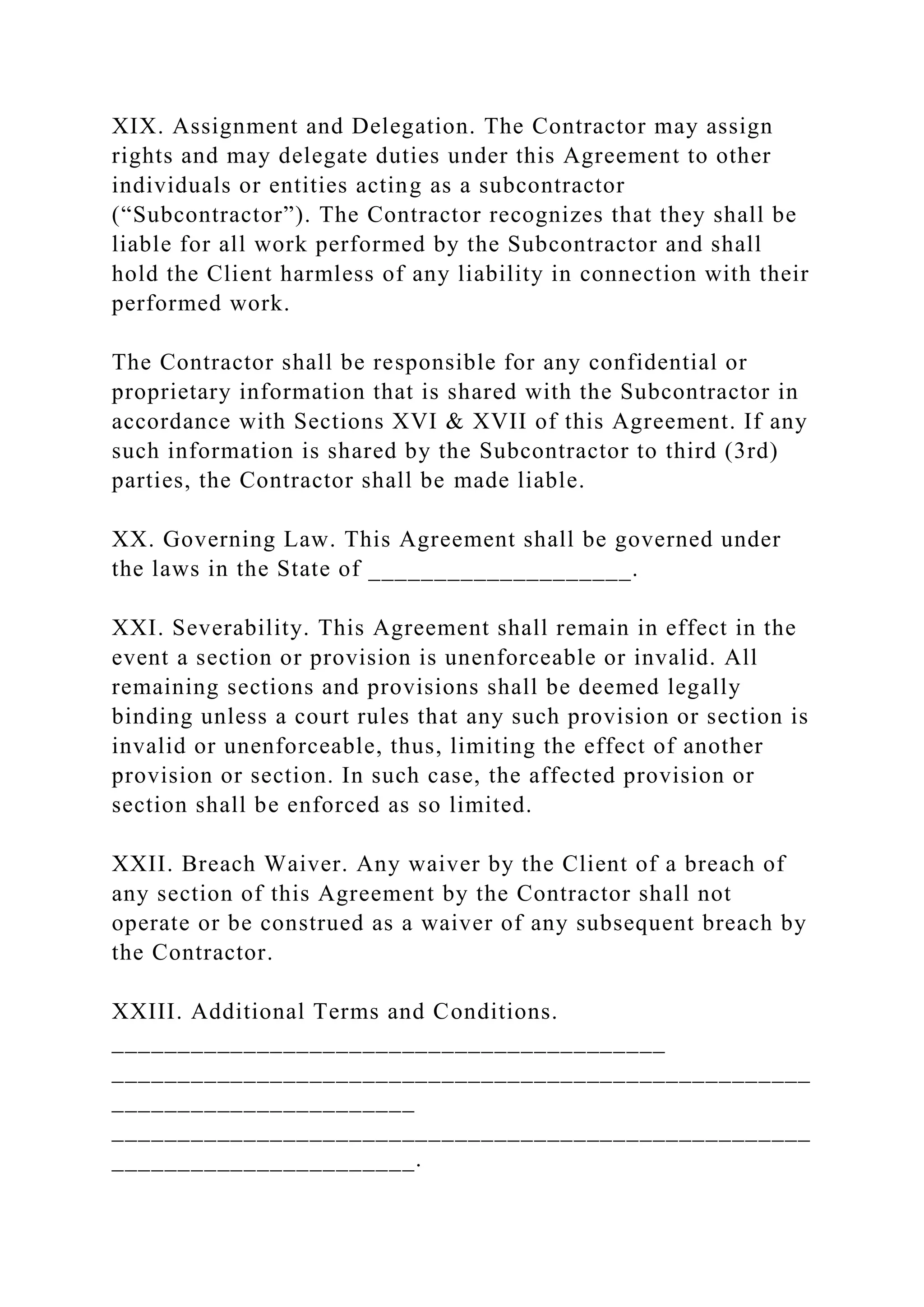 INDEPENDENT CONTRACTORWORKSHEET & AGREEMENTSPart I. Worksheet.docx