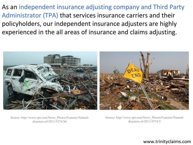 Independent Insurance Adjusters | PPT