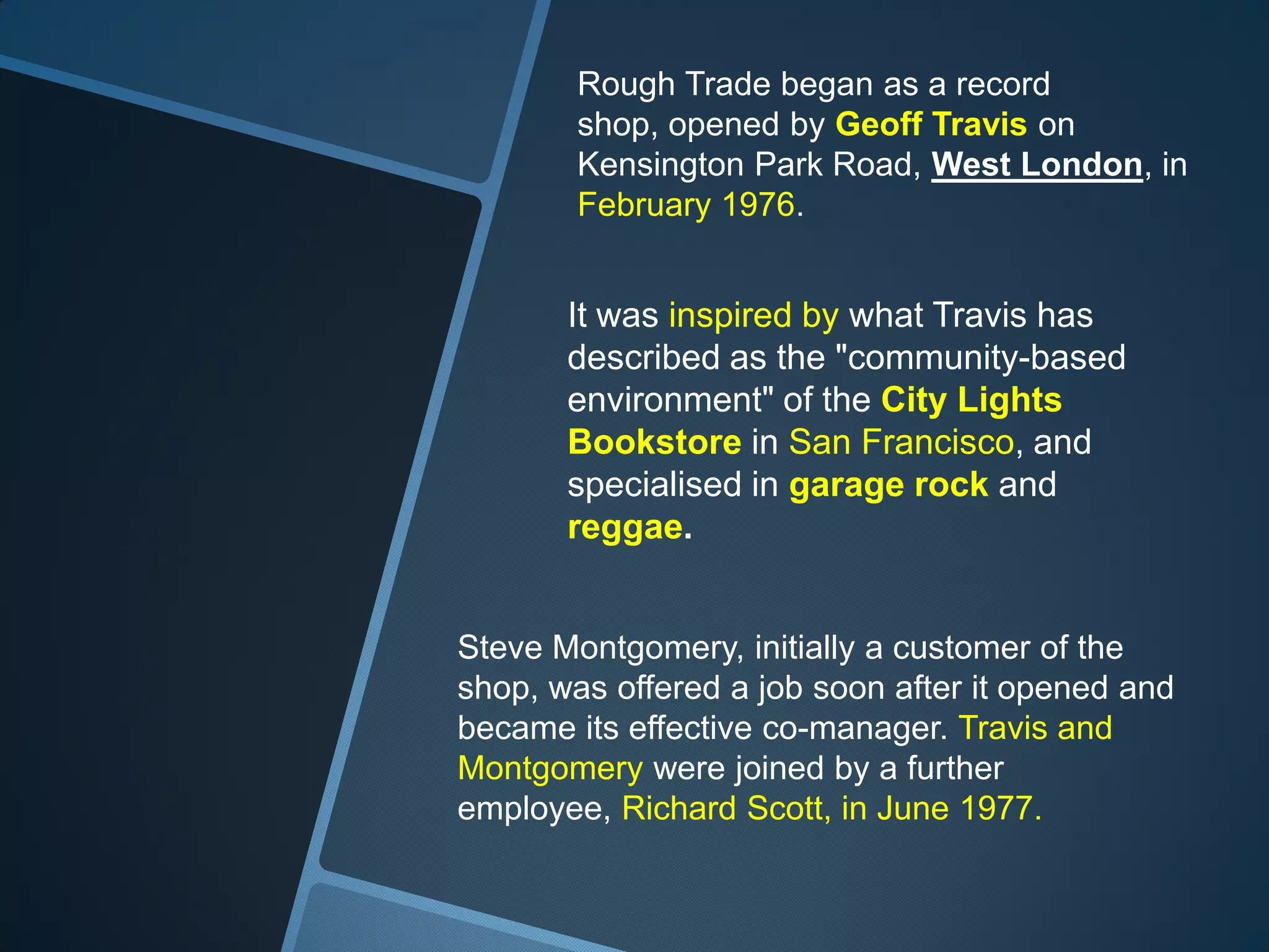 Independent label study | PPTX