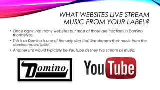 Independent labels vs major labels | PPT