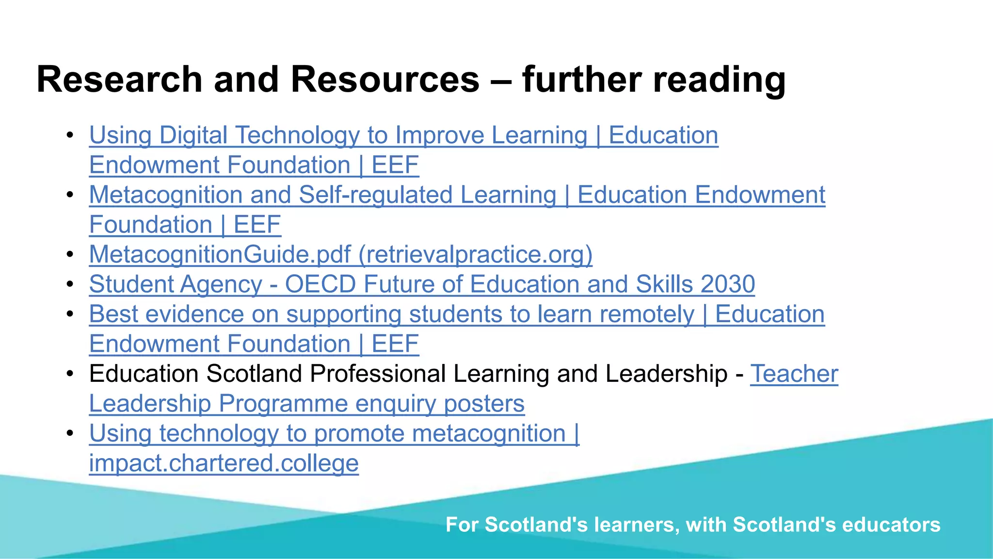 Independent learning in a digital environment | PPTX
