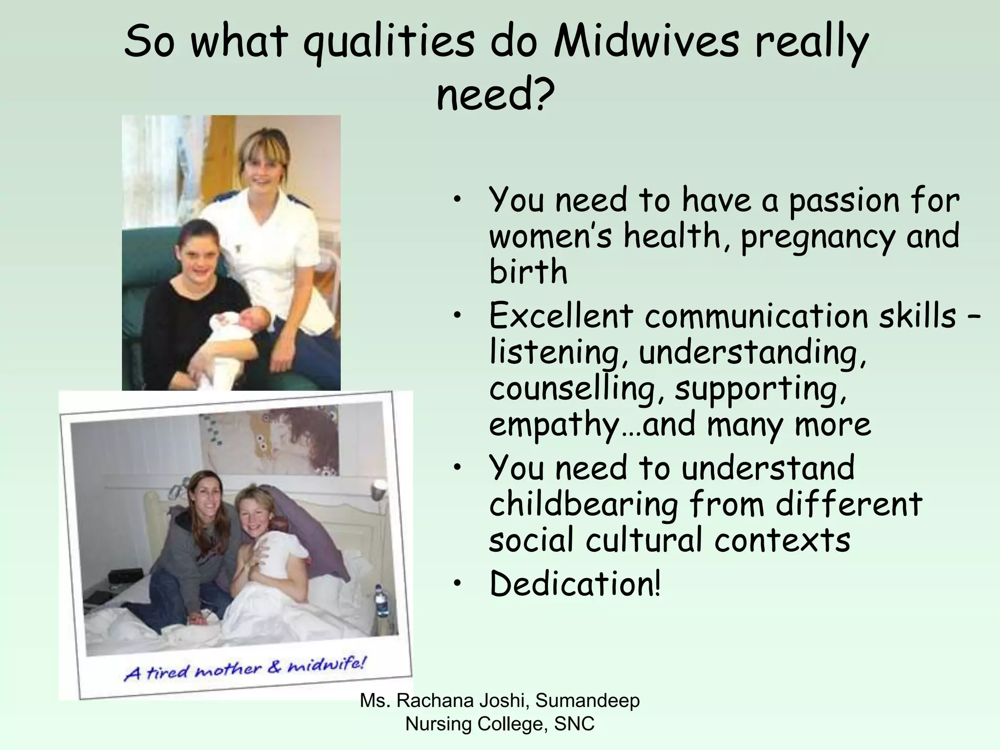 Independent Nurse Midwifery Pracctitioner | PPT