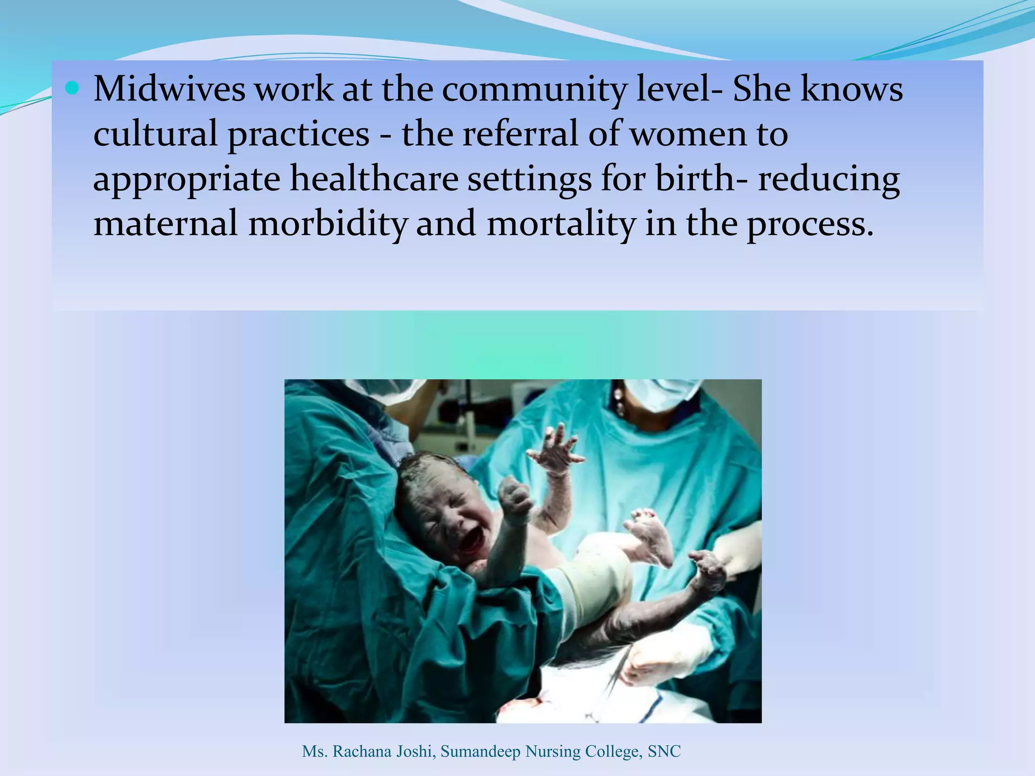 Independent Nurse Midwifery Pracctitioner | PPT