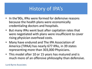 Independent practice association, what you need to know | PDF
