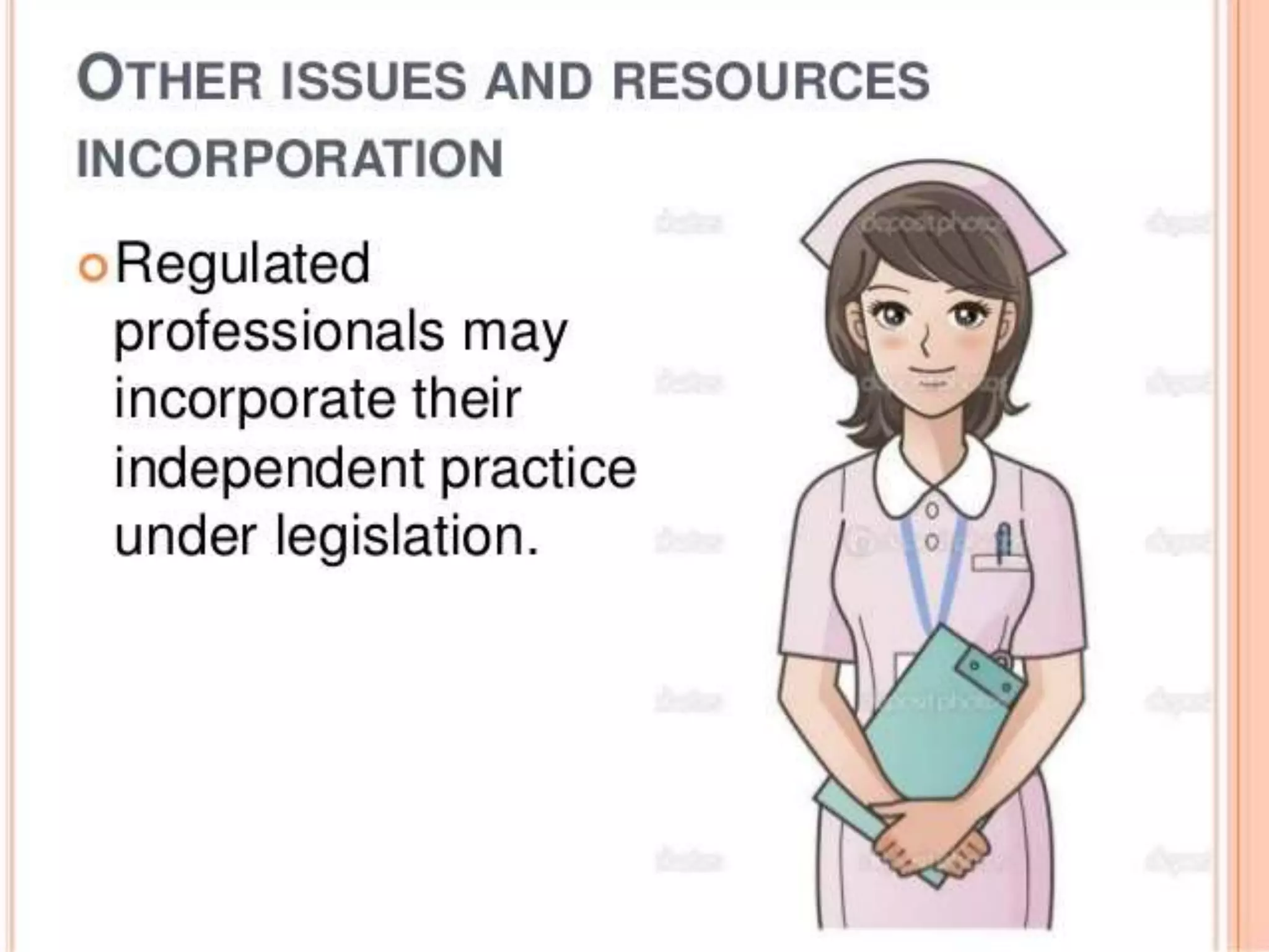 Independent practice issues, Independent nurse, Midwifery practitioner ...