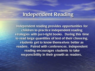 Independent reading | PPT