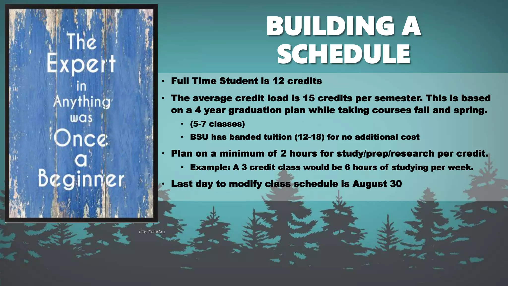 The BSU Student's Guide to Registration | PPTX