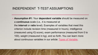 INDEPENDENT SAMPLE T TEST.pptx