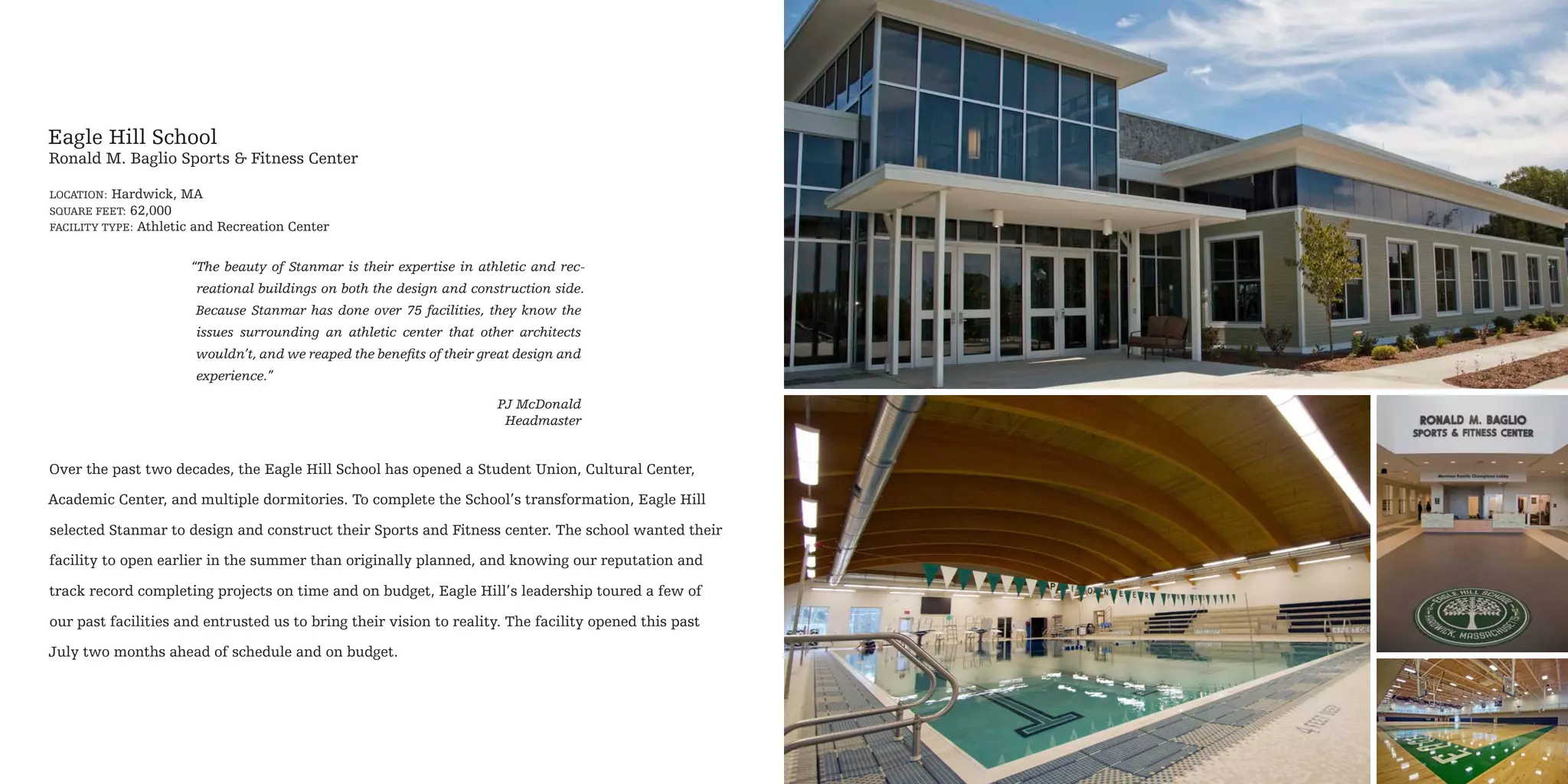 Stanmar Inc. - Independent School Portfolio | PDF