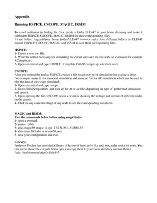 Introduction to HSPICE | PDF