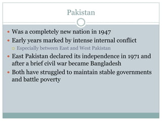 Independent states in south and southeast asia | PPTX