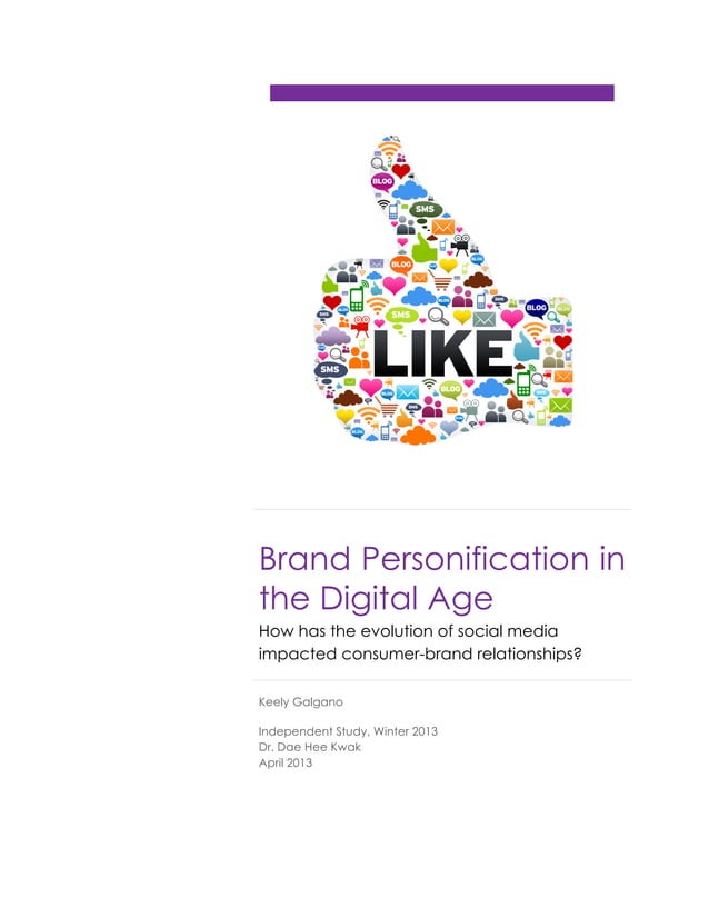 Brand Personification in the Digital Age: How has the evolution of ...