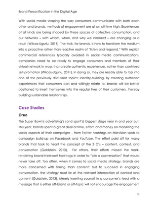 Brand Personification in the Digital Age: How has the evolution of ...