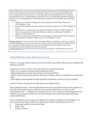 Independent Study Guide | PDF