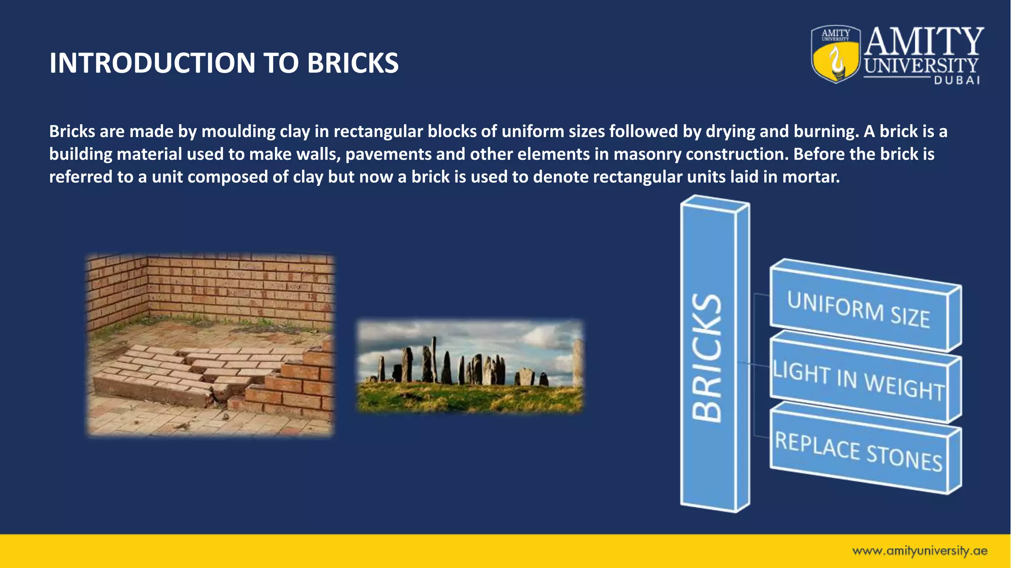 Study on bricks | PPT