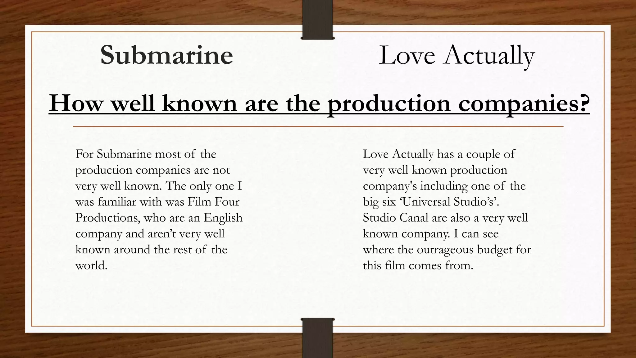 Independent vs mainstream | PPTX