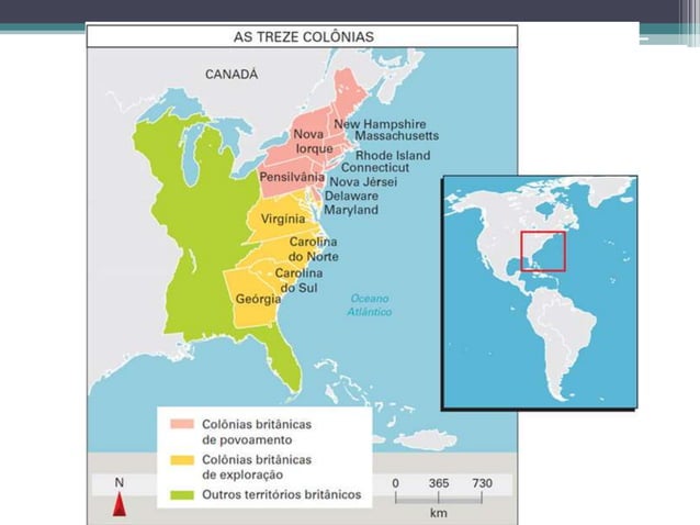 Independência das treze colônias inglesas