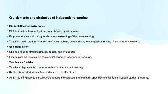 Indepndent Learning.pptx