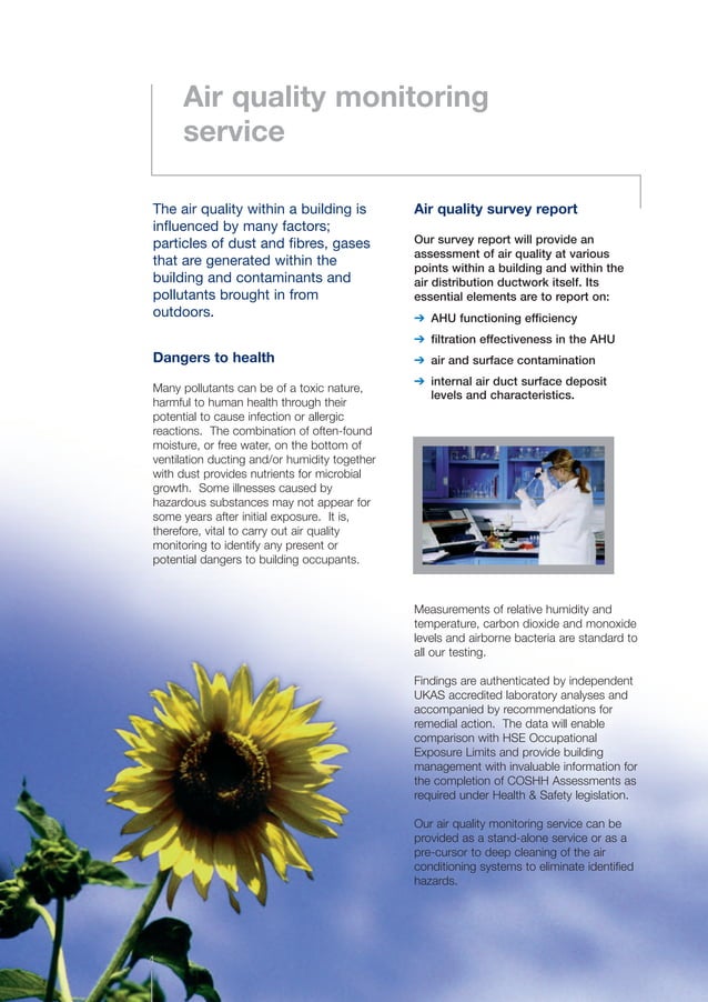 Indepth hygiene company brochure | PDF