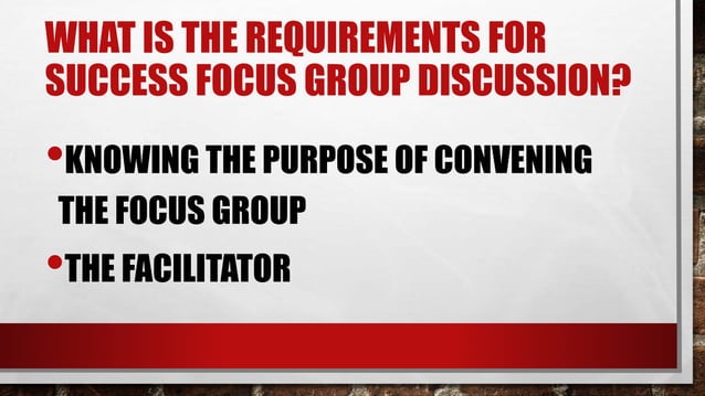 Indepth interview and focus group discussion | PPT