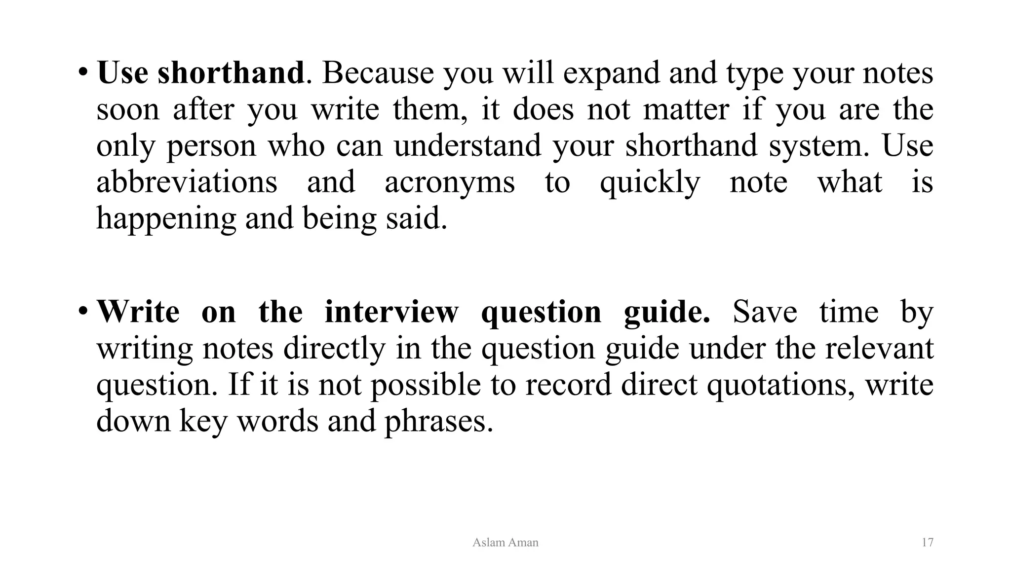 In Depth Interview (IDI) | PDF