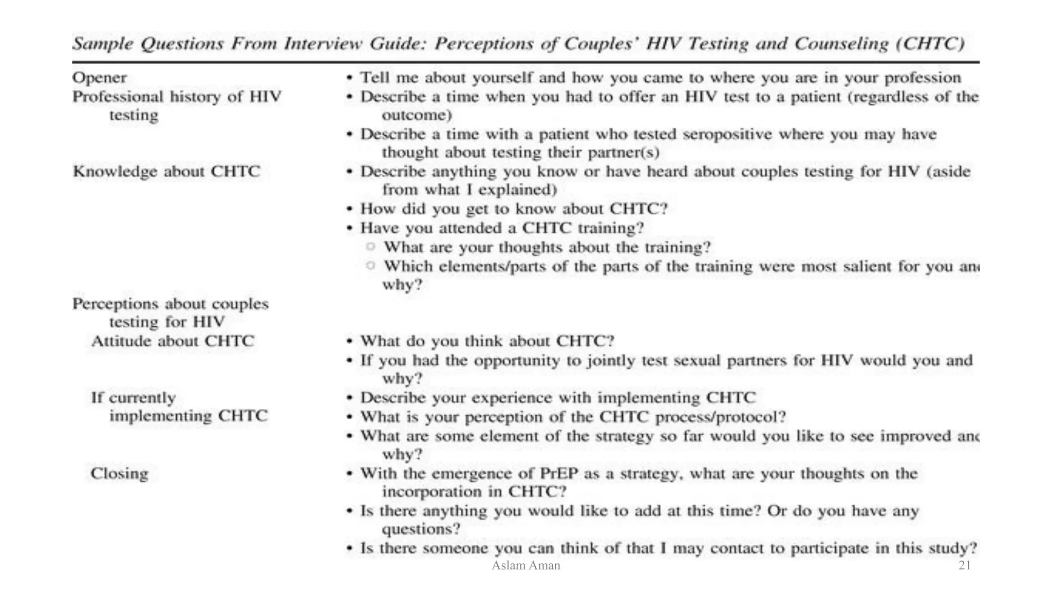 In Depth Interview (IDI) | PDF