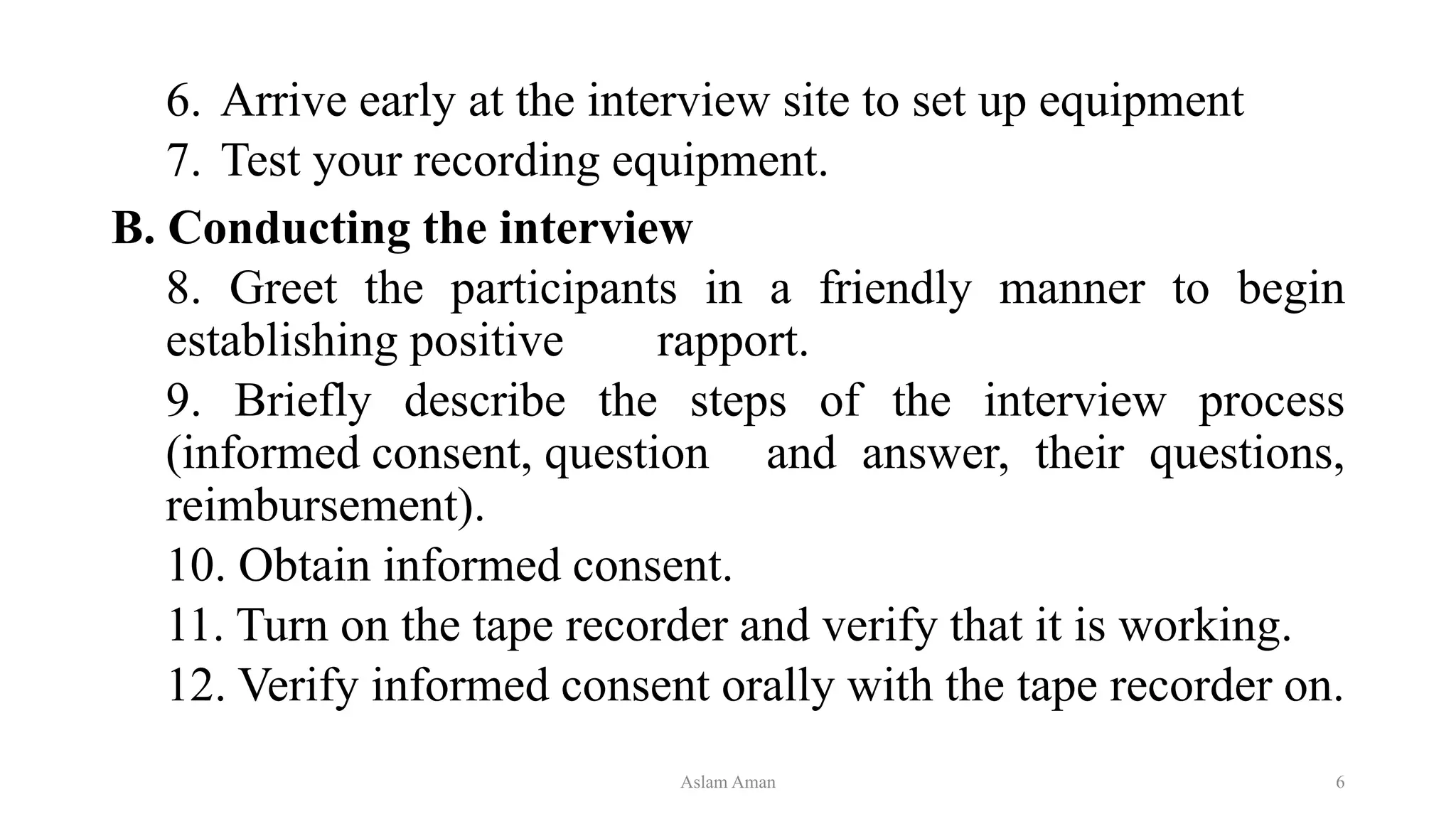 In Depth Interview (IDI) | PDF