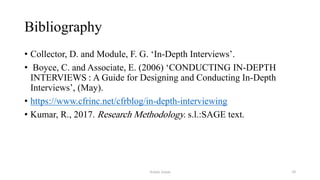 In Depth Interview (IDI) | PDF