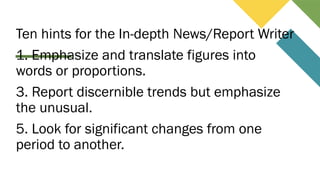 Journalistic Writing: In depth news.pptx