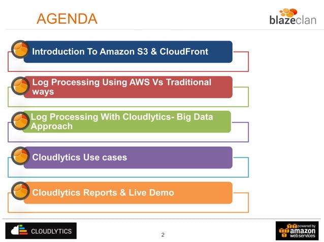 Cloudlytics: In Depth S3 & CloudFront Log Analysis - Featuring Reports | PPT