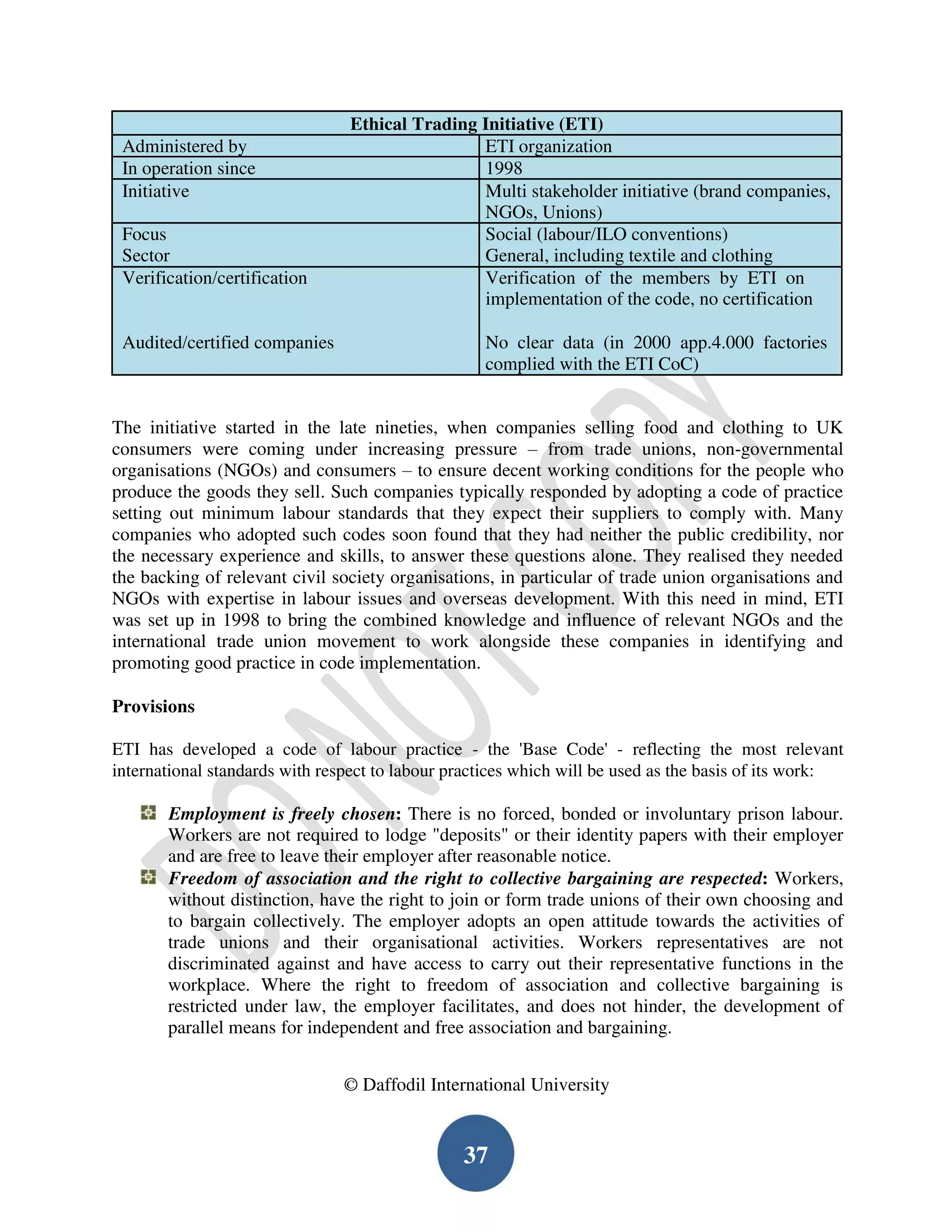 Study on different international standards | PDF
