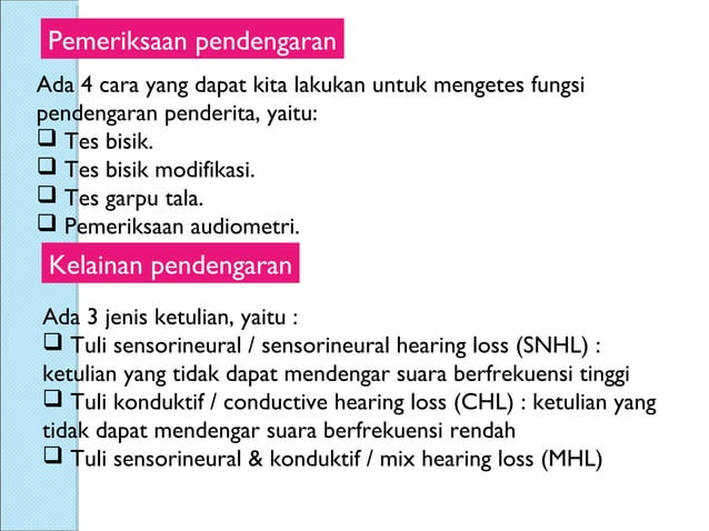 Indera penciuman dan pendengaran | PPT