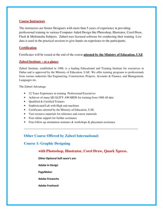 Indesign brochure | PDF