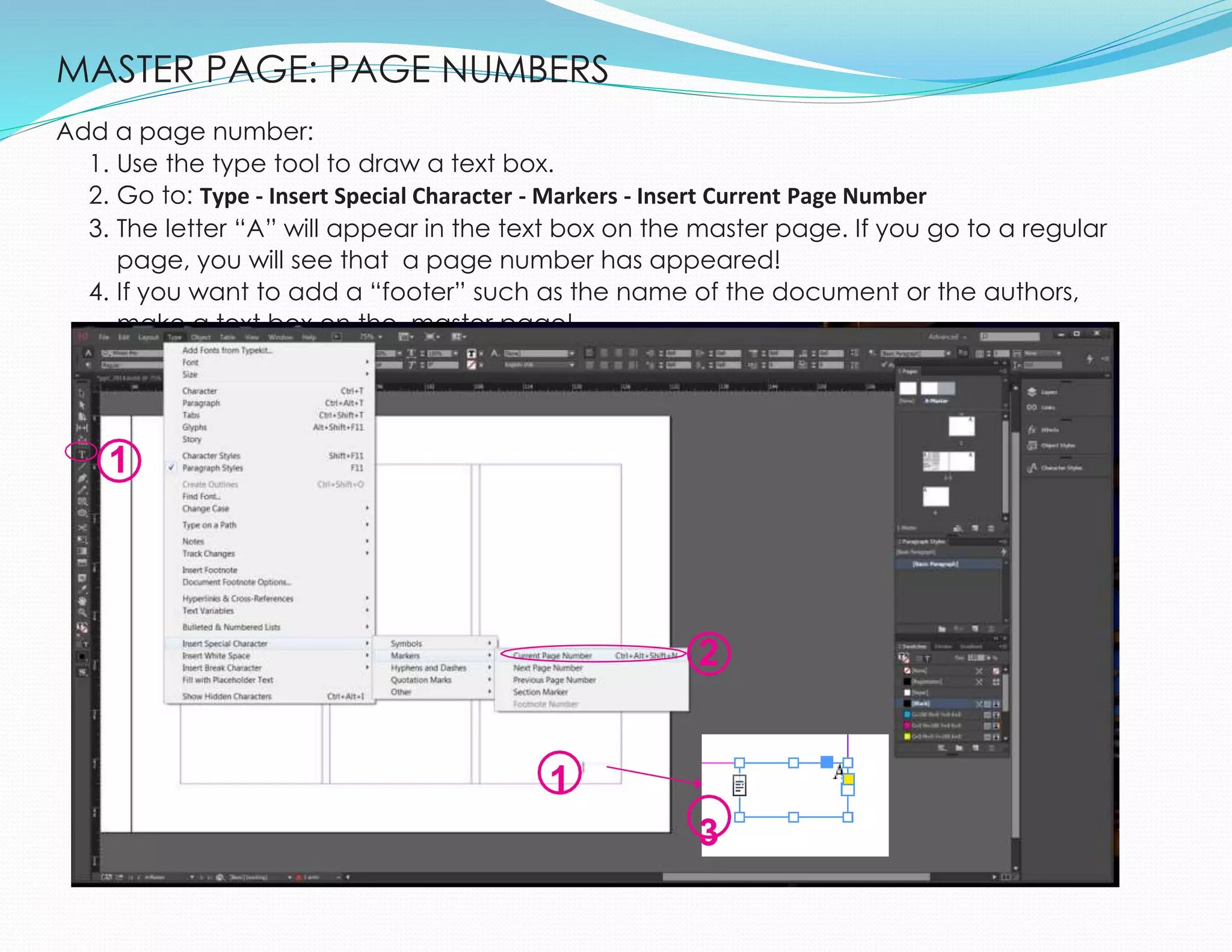 Indesign training | PPTX