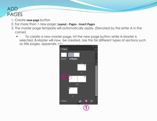 Indesign training | PPTX