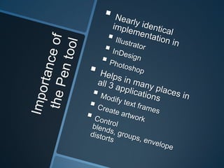 InDesign, image masking, layer visibility controls | PPTX