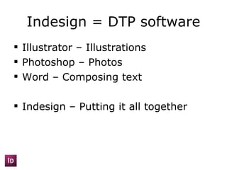 Indesign Basics | PPT
