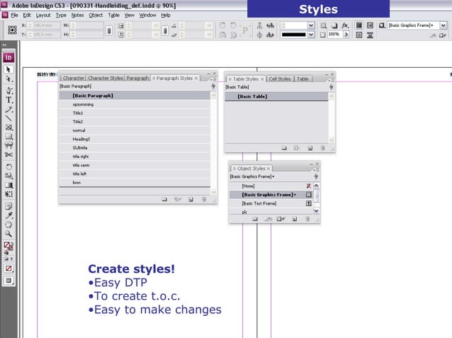 Indesign Basics | PPT